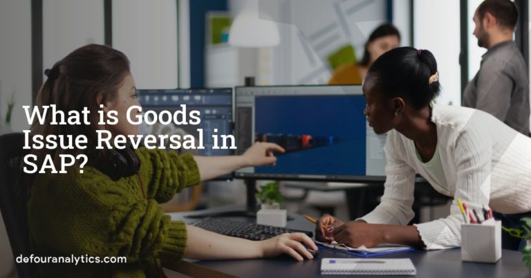 What is Goods Issue Reversal in SAP? - Context Neutral