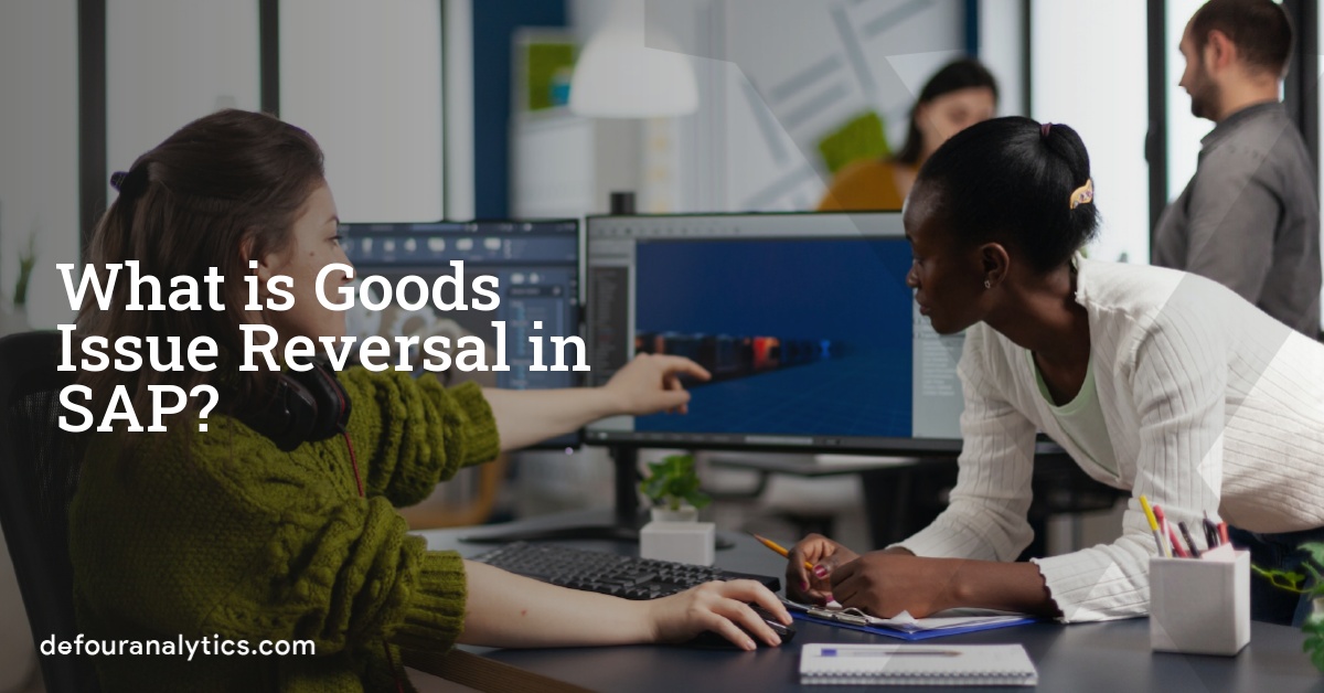 What is Goods Issue Reversal in SAP? - Context Neutral